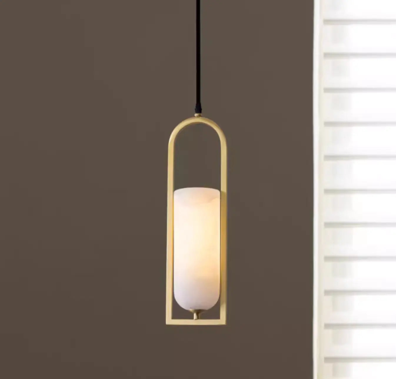 Shop Alabaster Brass Pendant Light Fixtures for Your Dining Room - Fabtiko