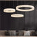 Alabaster Ring Pendant Light – Alabaster Ceiling Light – Chandelier ...
